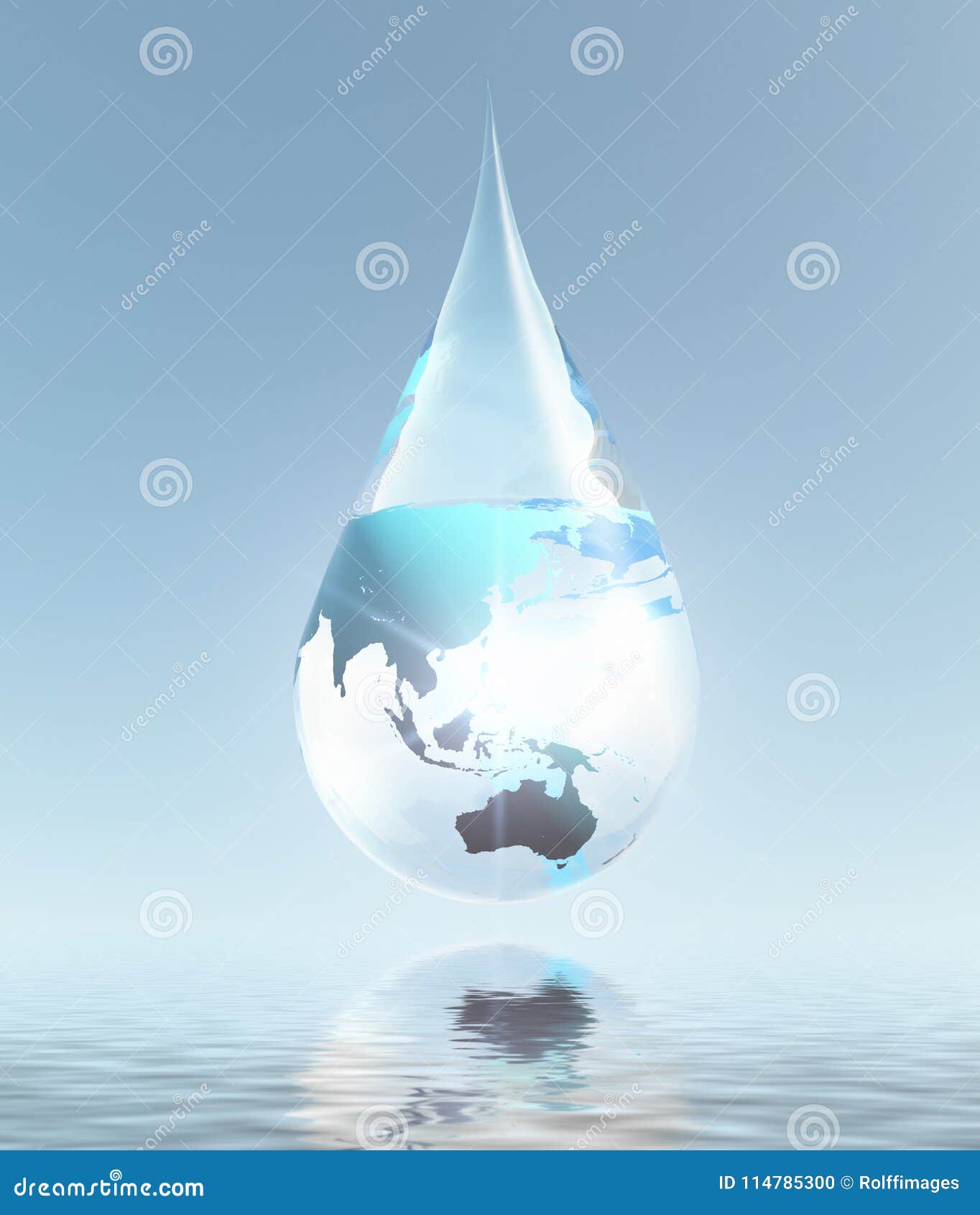 Earth in water drop stock illustration. Illustration of ecology - 114785300 Earth in water drop stock illustration. Illustration of ecology - 114785300