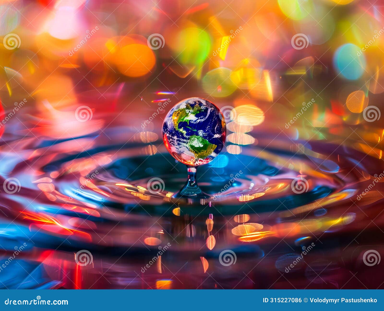 Earth in Water by Stefano Rafaeli on 500px Stock Photo - Image of 500px ...