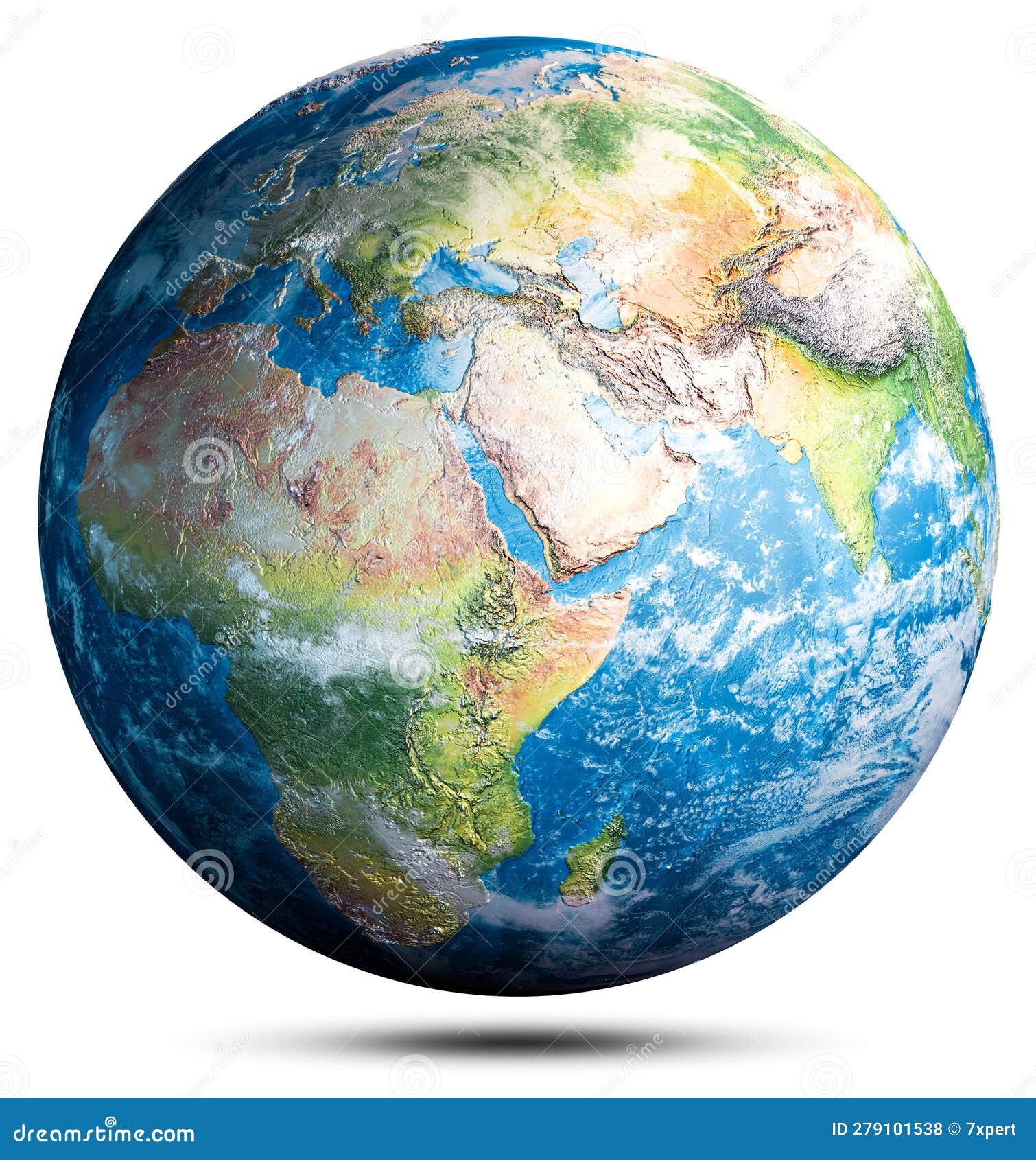 Earth world map stock illustration. Illustration of earth - 279101538