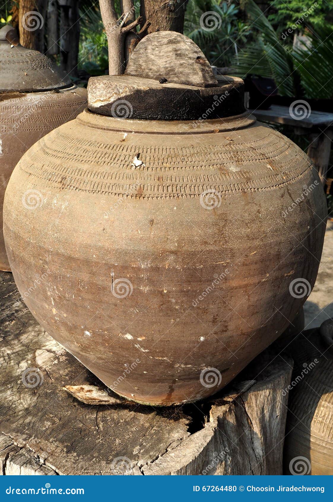 Earthen jar stock photo. Image of decoration, texture - 67264480
