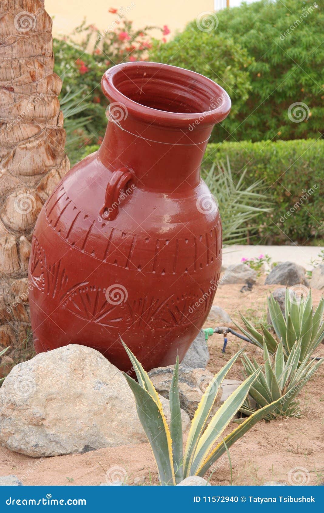 Earthen jug stock photo. Image of design, exotic, landscape - 11572940