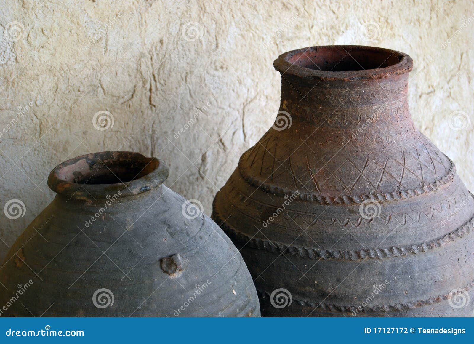 Earthen pots stock photo. Image of pots, earthenware - 17127172