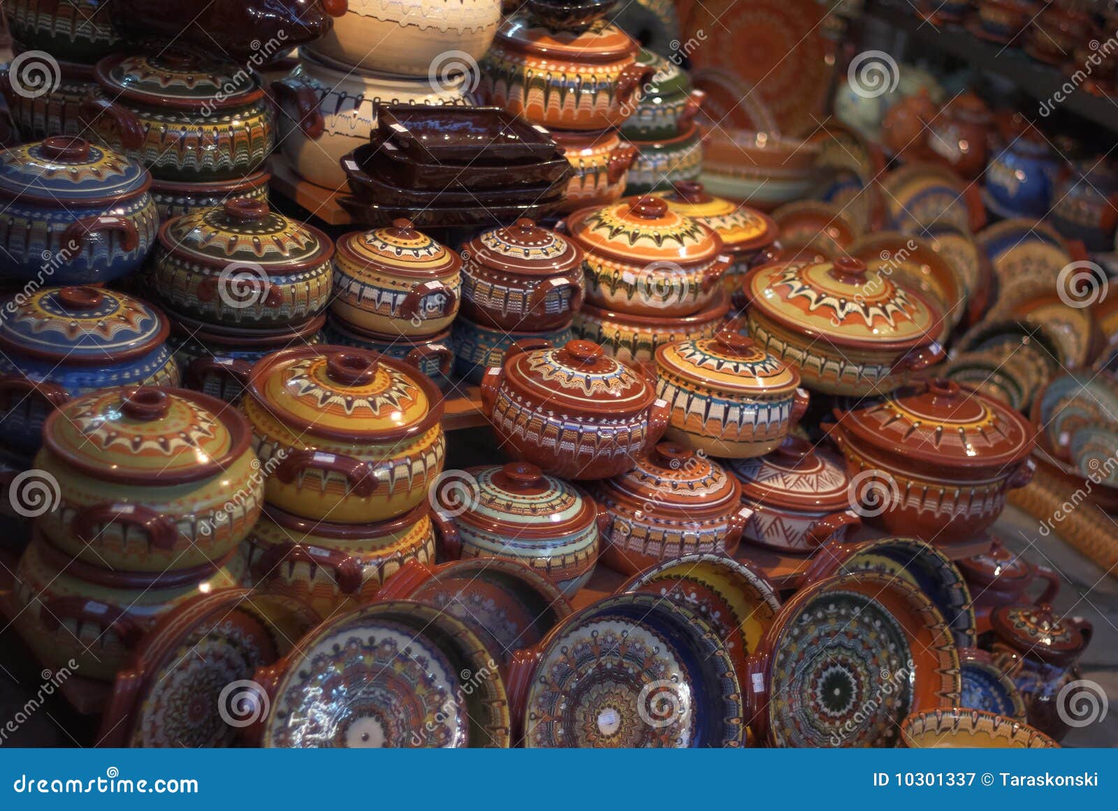 Earthenware stock image. Image of nature, hand, vase - 10301337