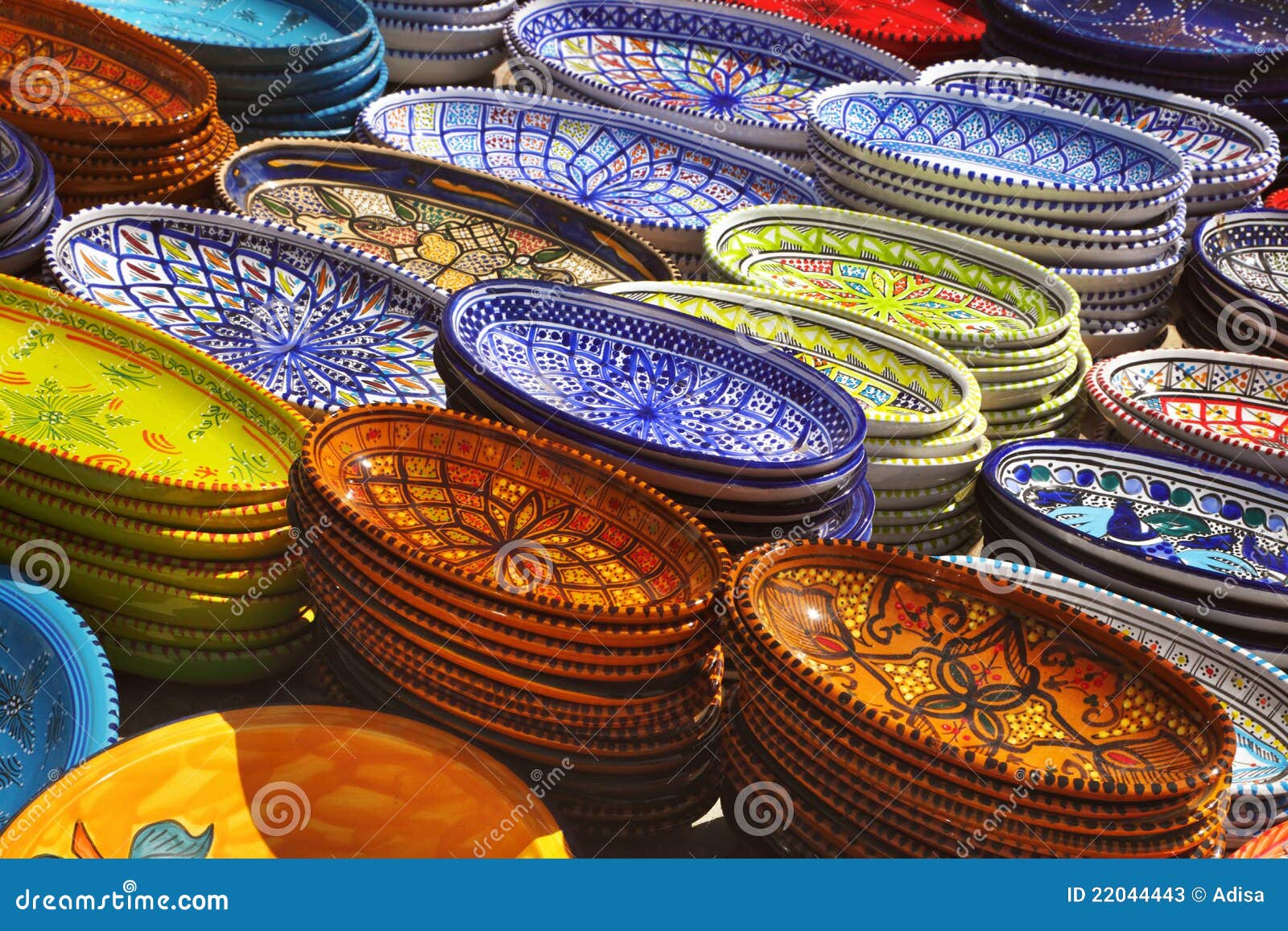 Earthenware stock image. Image of arabic, buyer, decoration - 22044443