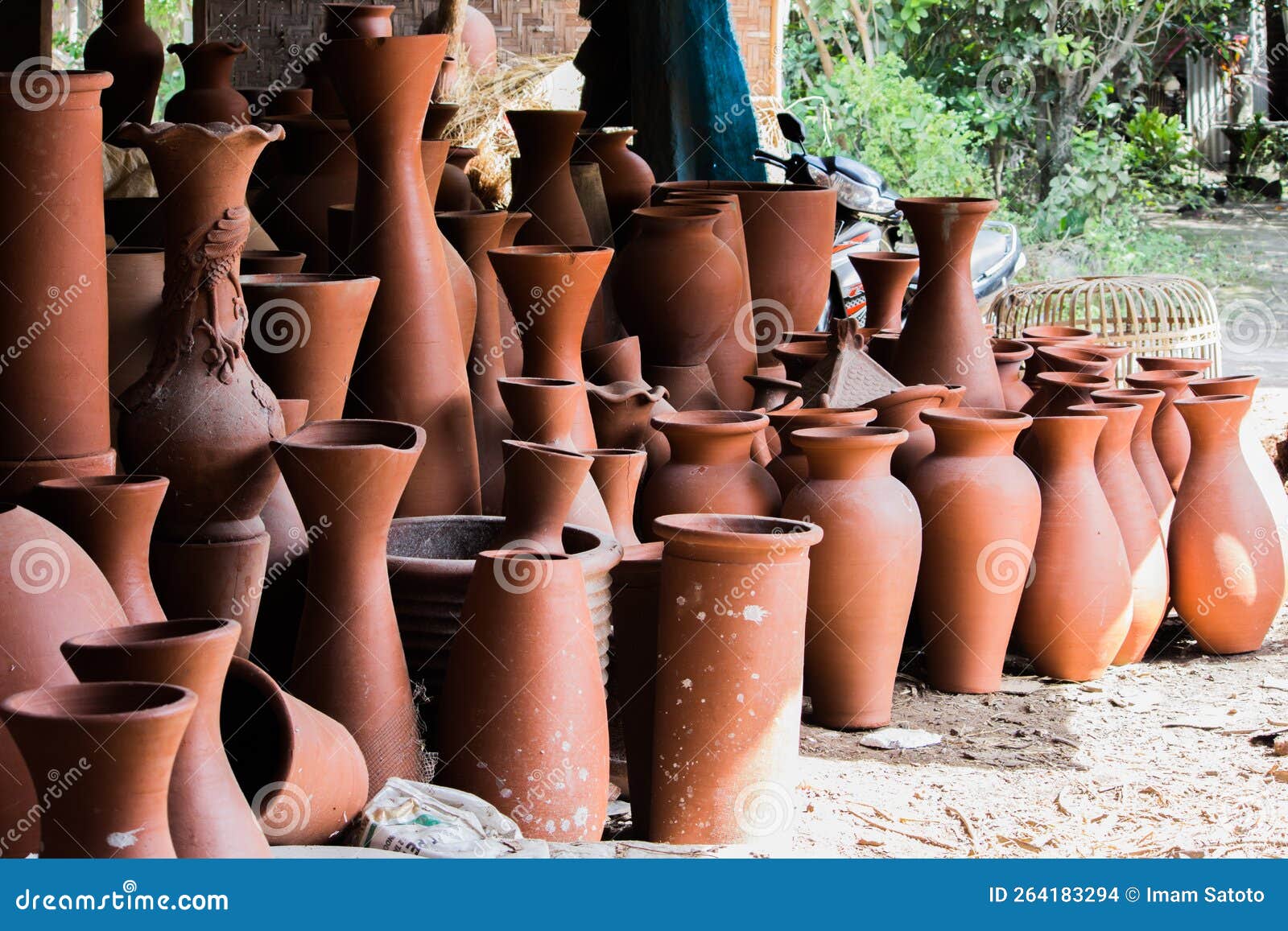 Earthenware Industry stock photo. Image of temple, industry - 264183294