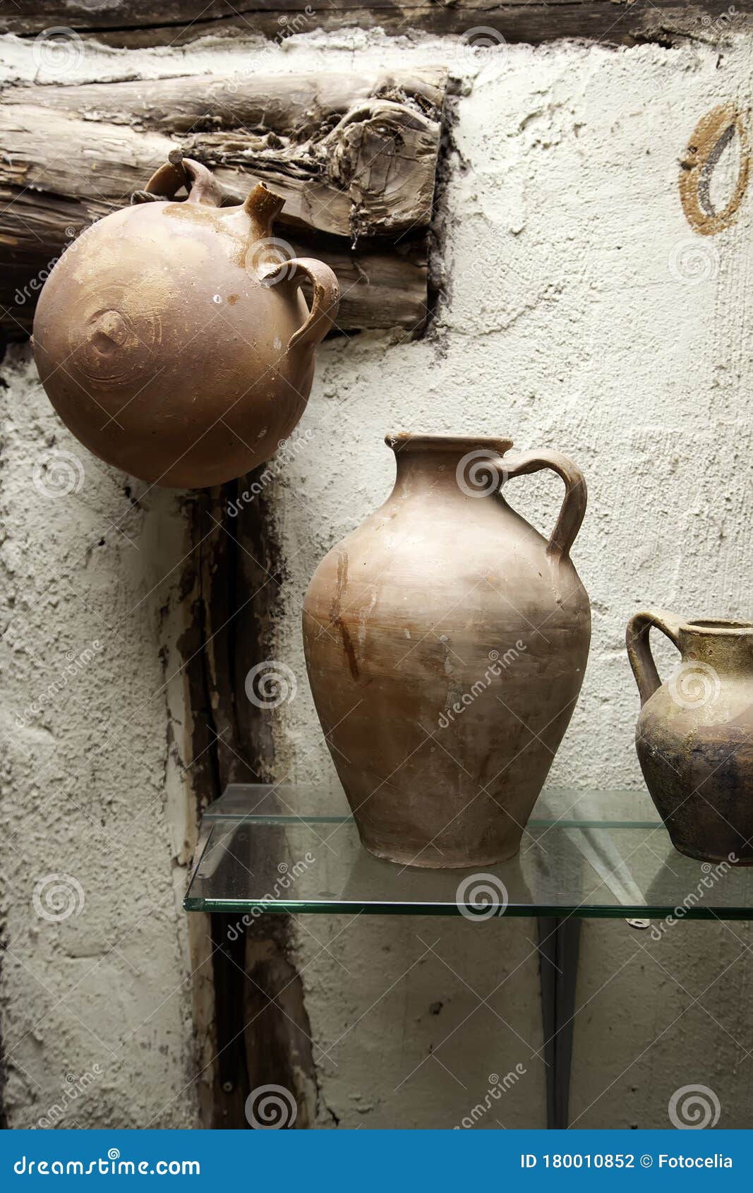 Earthenware jars stock photo. Image of crockery, terracotta - 180010852