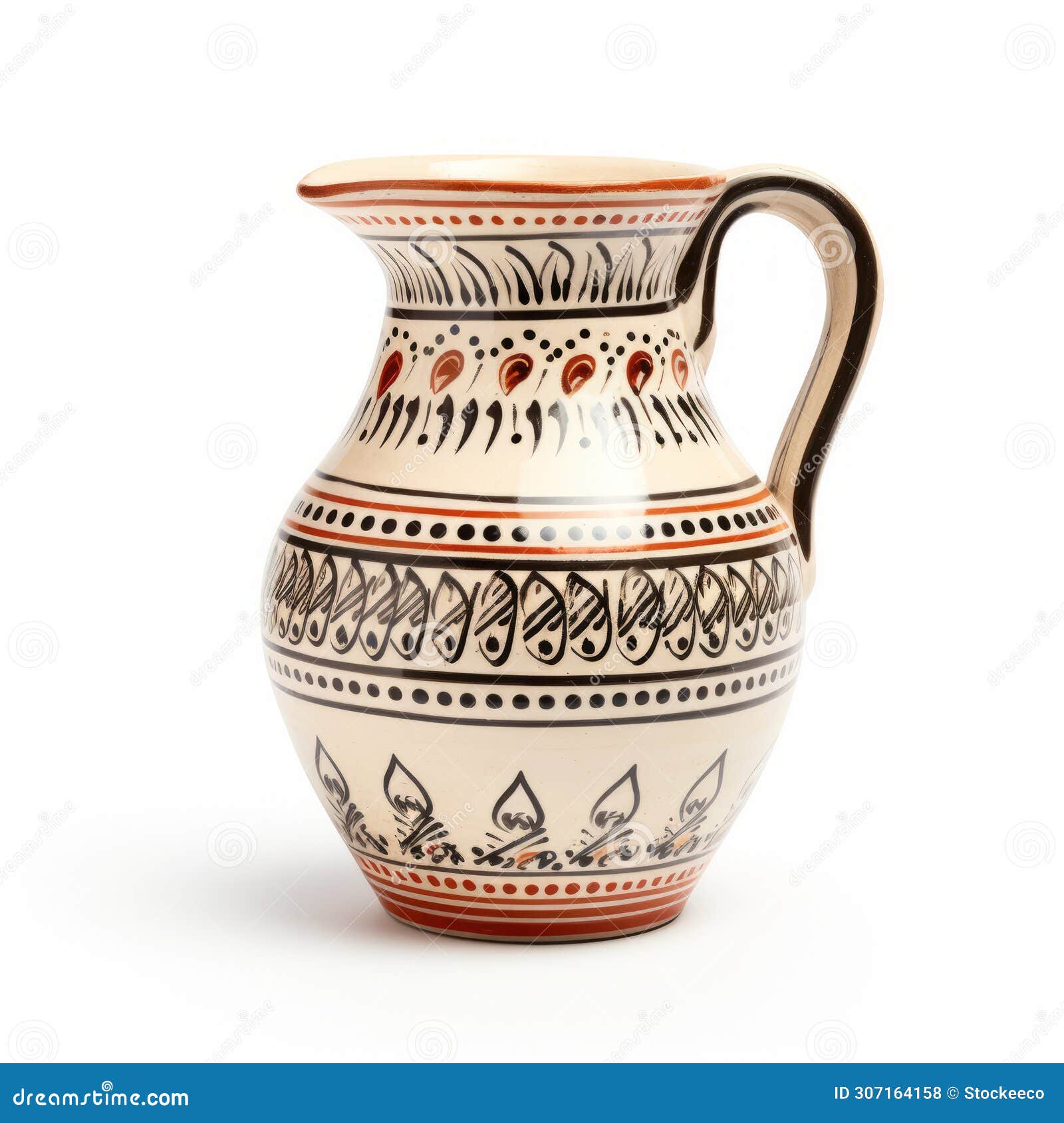 Earthenware Jug with Classical Designs - Fujifilm Pro 400h Stock ...