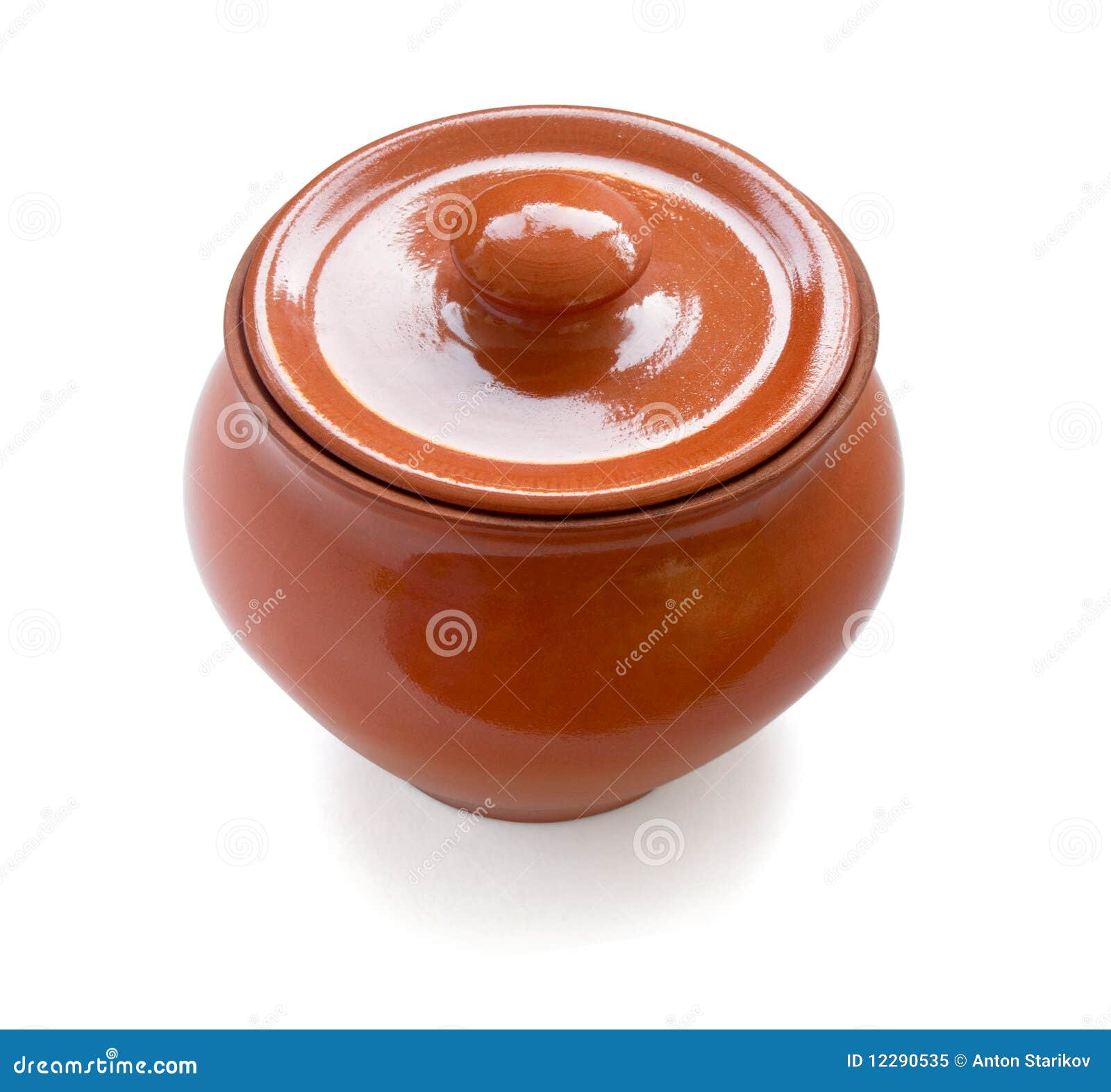 Earthenware pot stock image. Image of kitchen, antique - 12290535