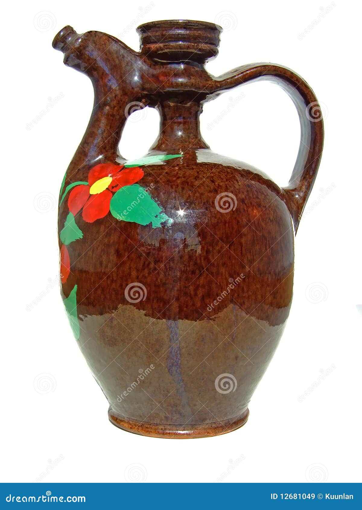 (earthenware water) jug stock image. Image of drink, water - 12681049