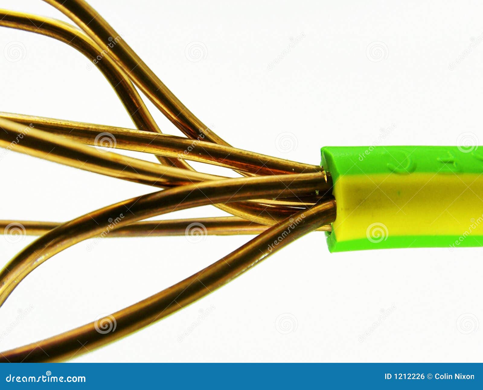 Earthing Cable2 stock photo. Image of macro, shock, builder - 1212226