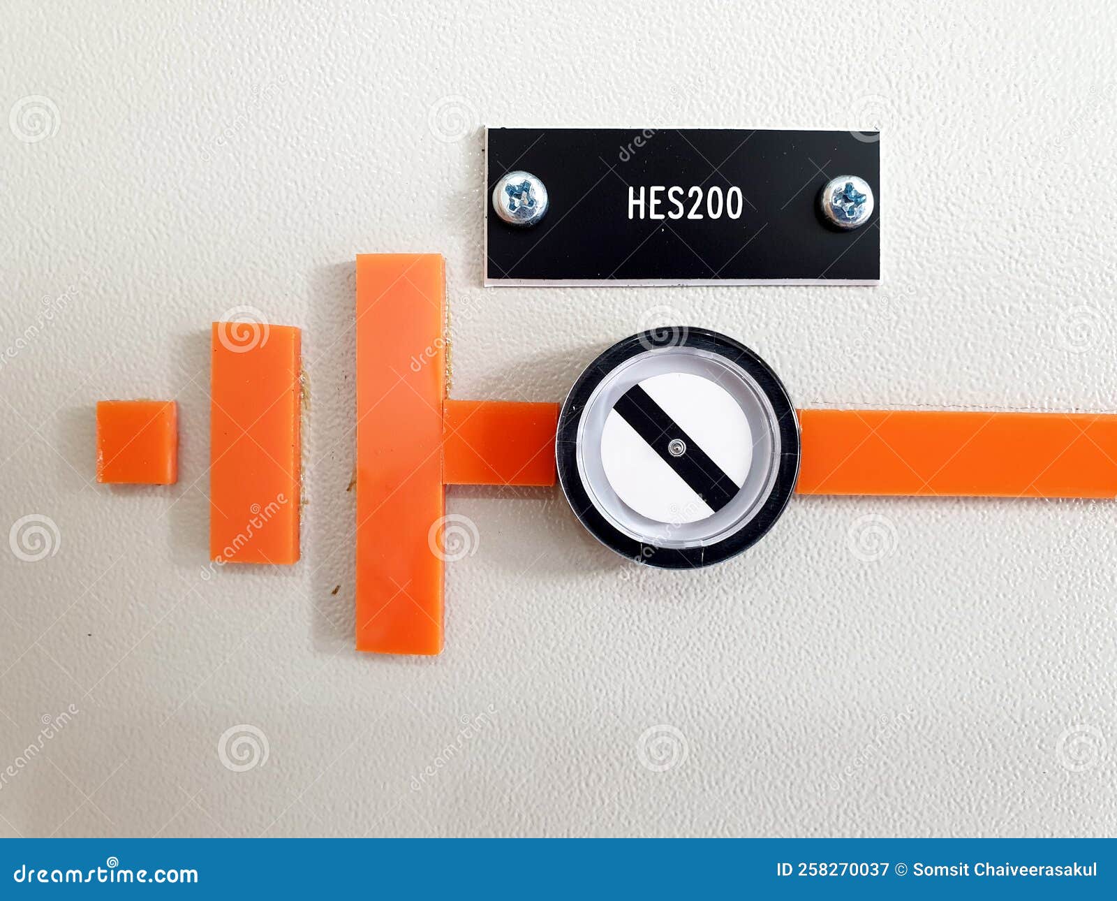 Earthing Switch Symbol with Semaphore Indicators Stock Image - Image of ...