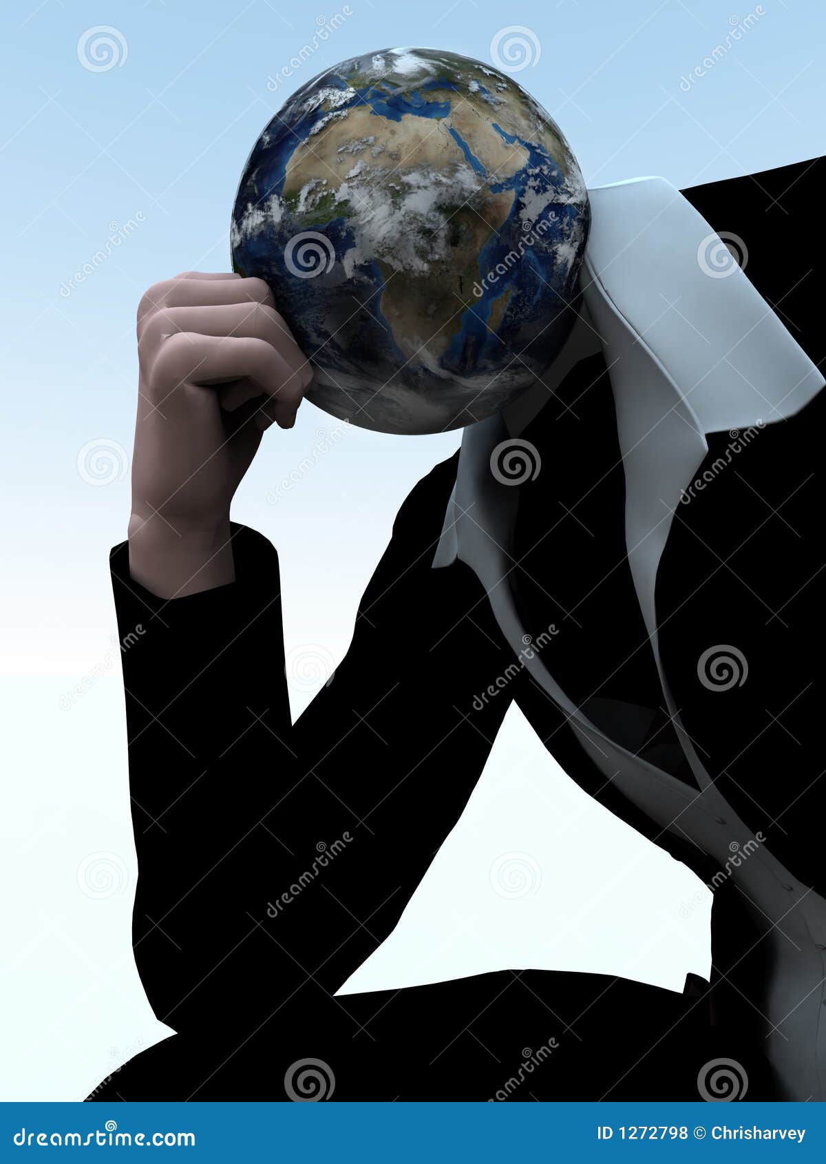 Earthman 23 stock illustration. Illustration of astronomy - 1272798