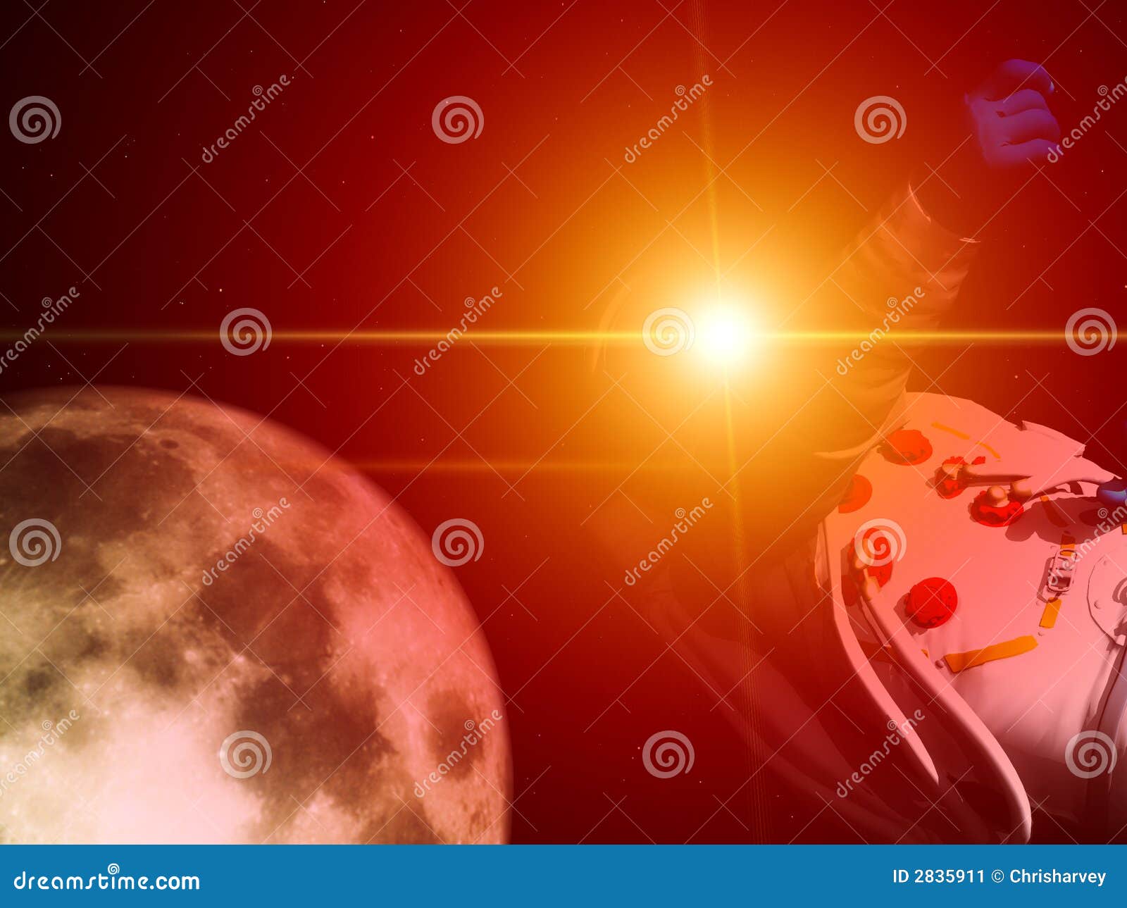 Earthman 32 stock de ilustración. Ilustración de sunlight - 2835911