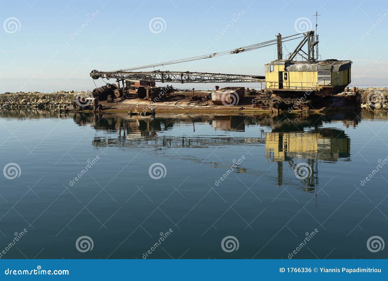 Earthmover stock photo. Image of construct, hauling, dredger - 1766336