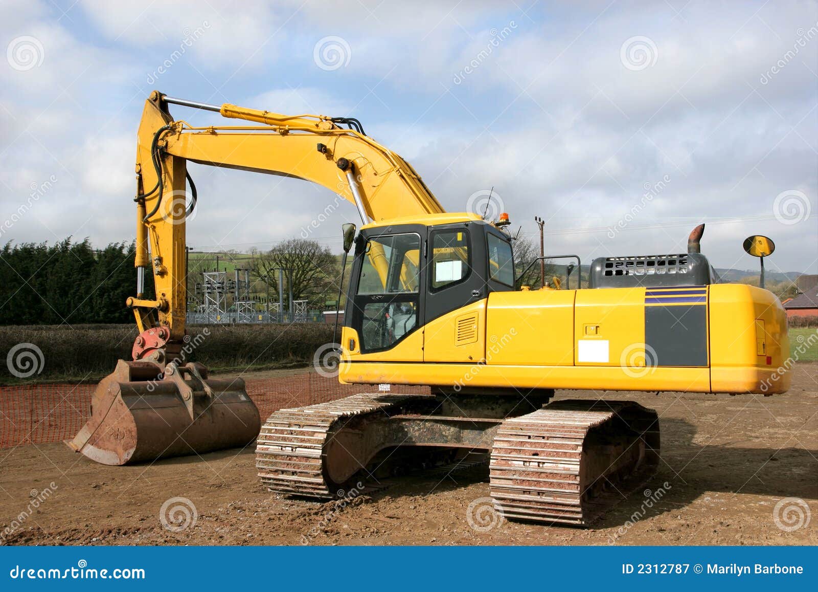 Earthmover stock image. Image of digger, environment, iron - 2312787