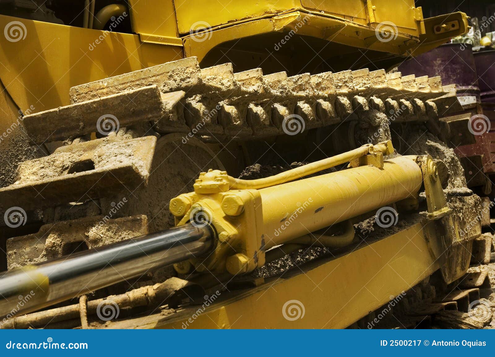 Earthmover stock image. Image of large, loading, landscaped - 2500217