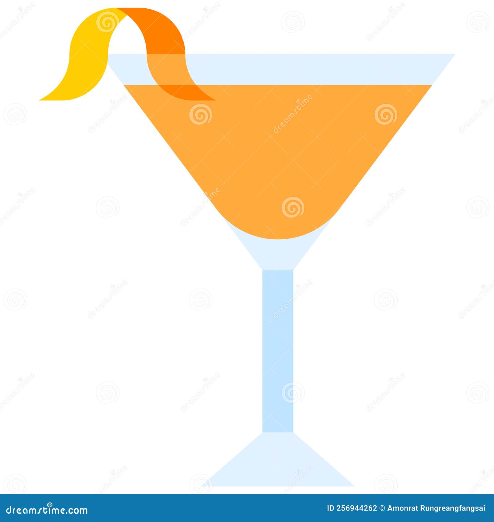 Earthquake Cocktail Icon, Alcoholic Mixed Drink Vector Stock Vector ...