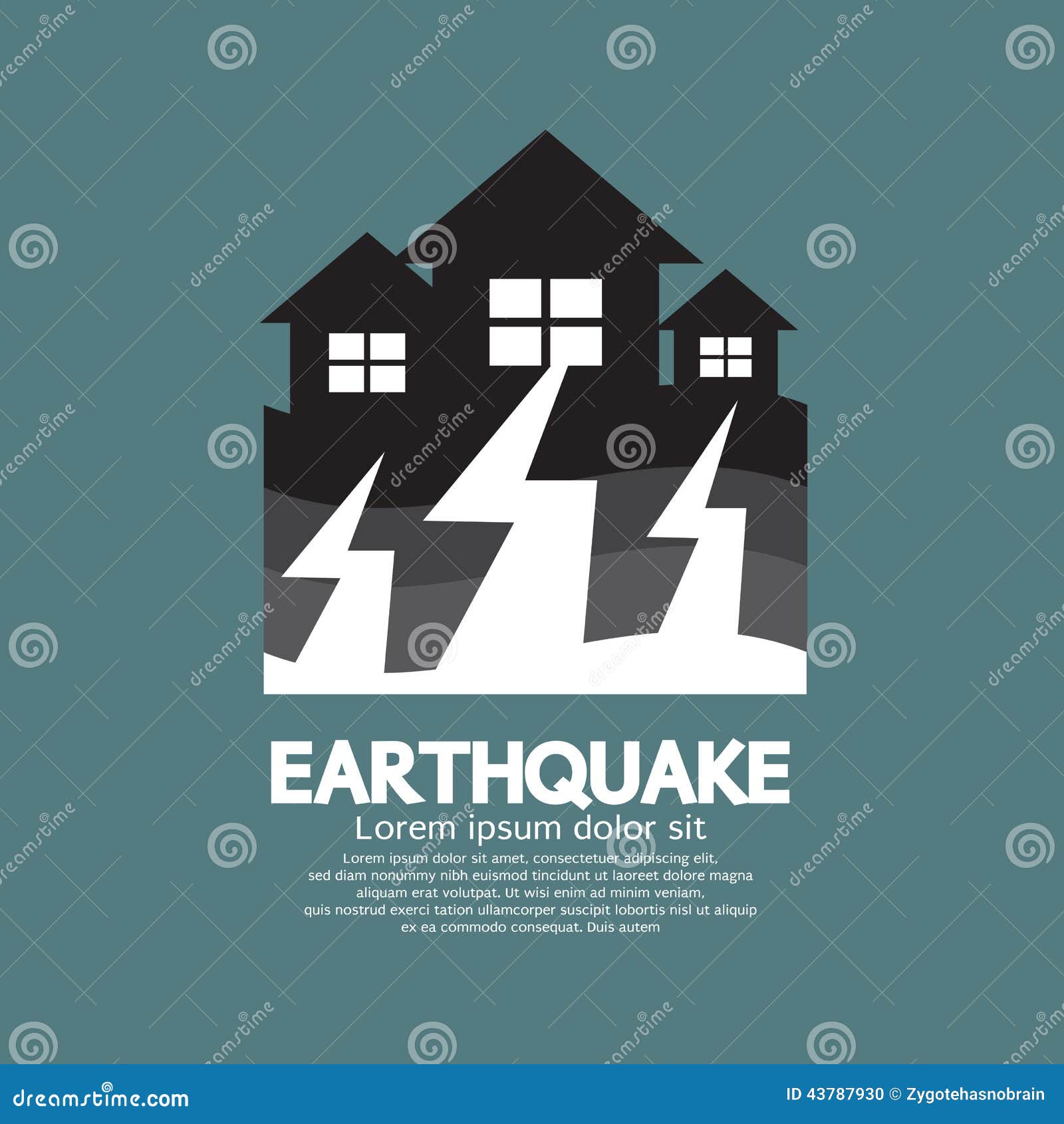 Earthquake Poster Design