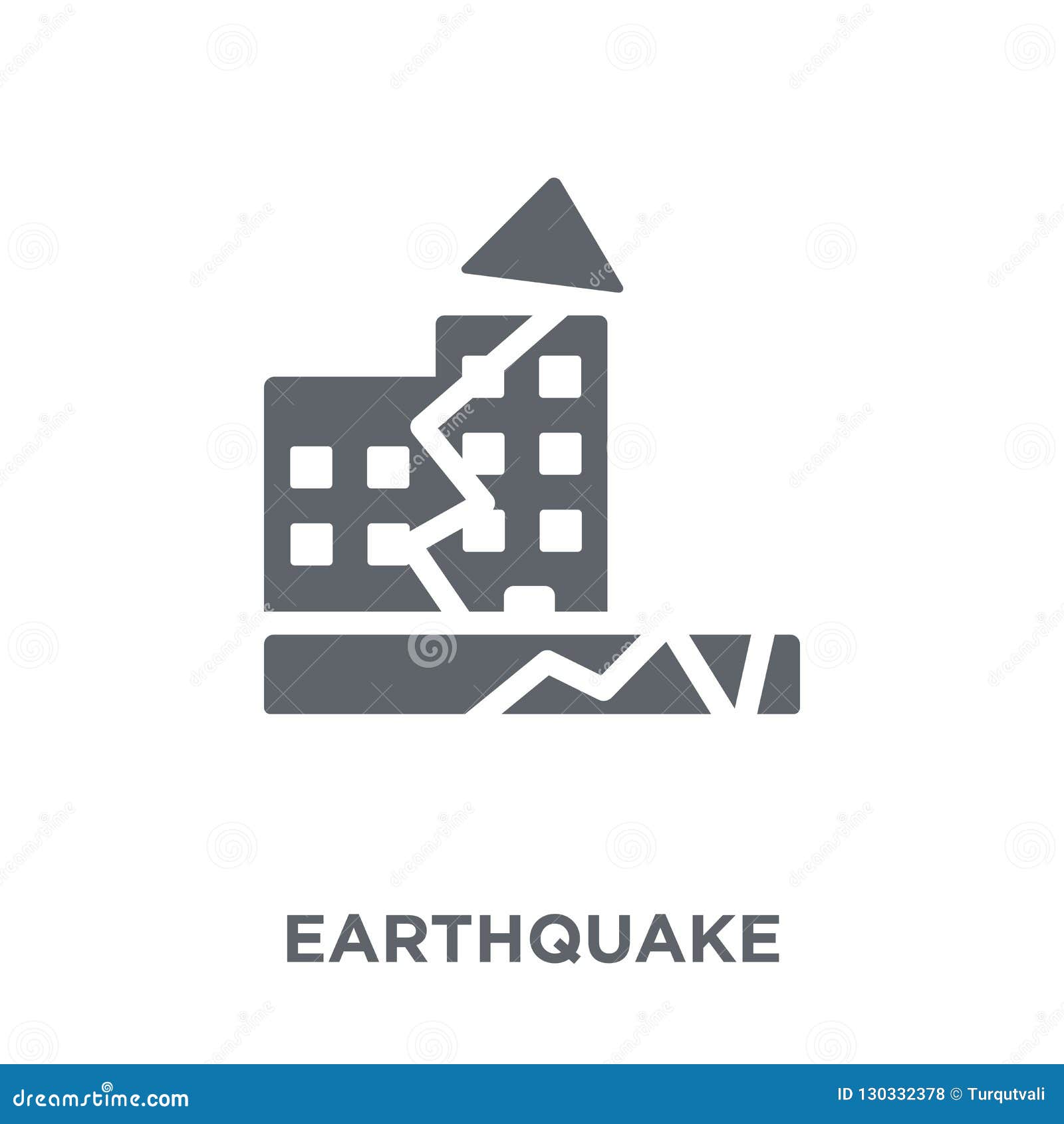 Earthquake Symbol Icons