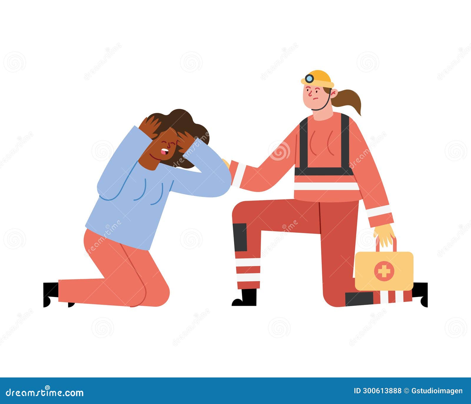 Earthquake People Illustration Stock Illustration - Illustration of ...