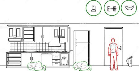 Earthquake Protection Methods Stock Vector - Illustration of disasters ...