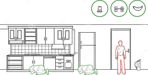 Earthquake Protection Methods Stock Vector - Illustration of disasters ...