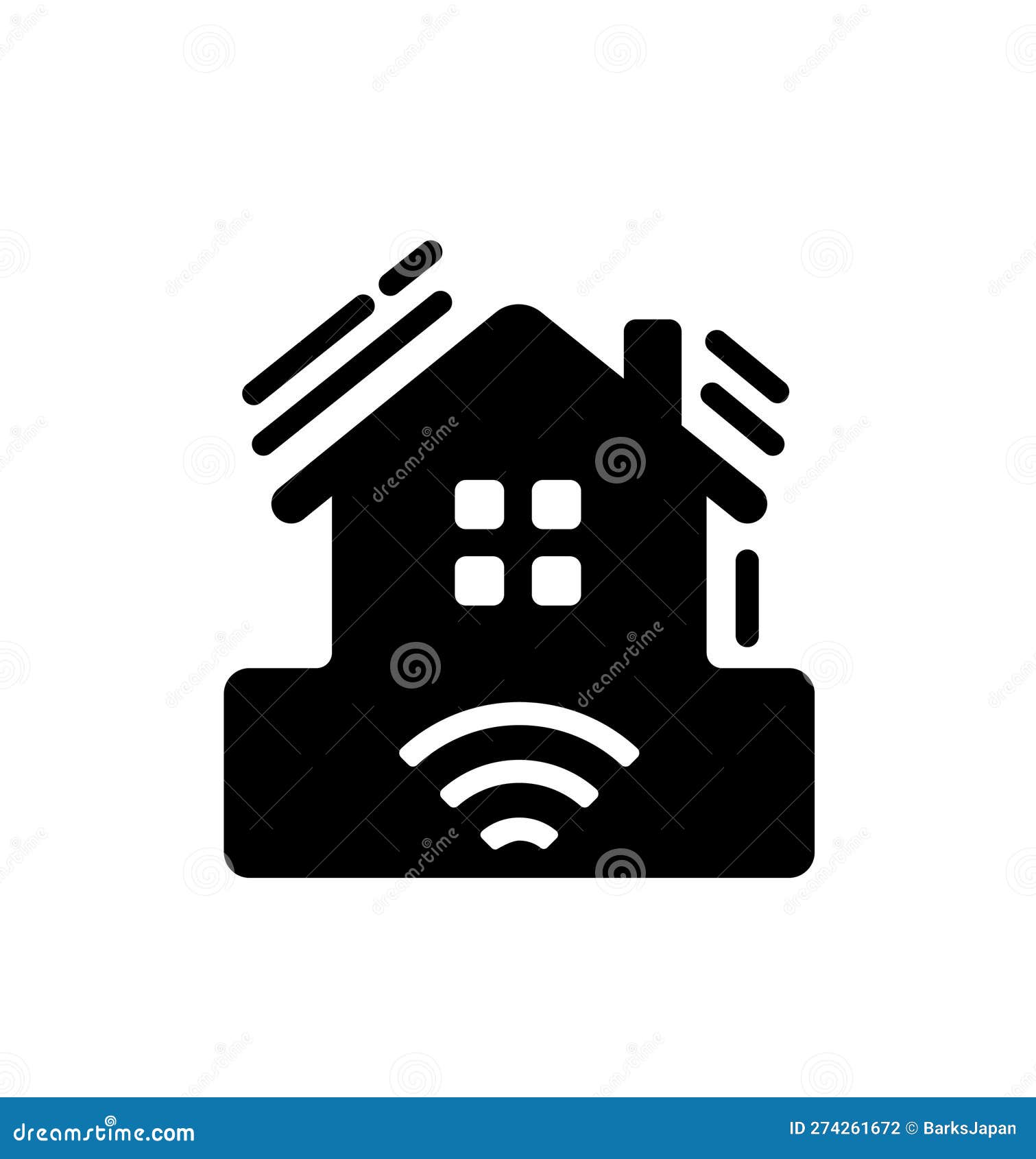 Earthquake-resistant House Vector Icon Illustration Stock Vector ...