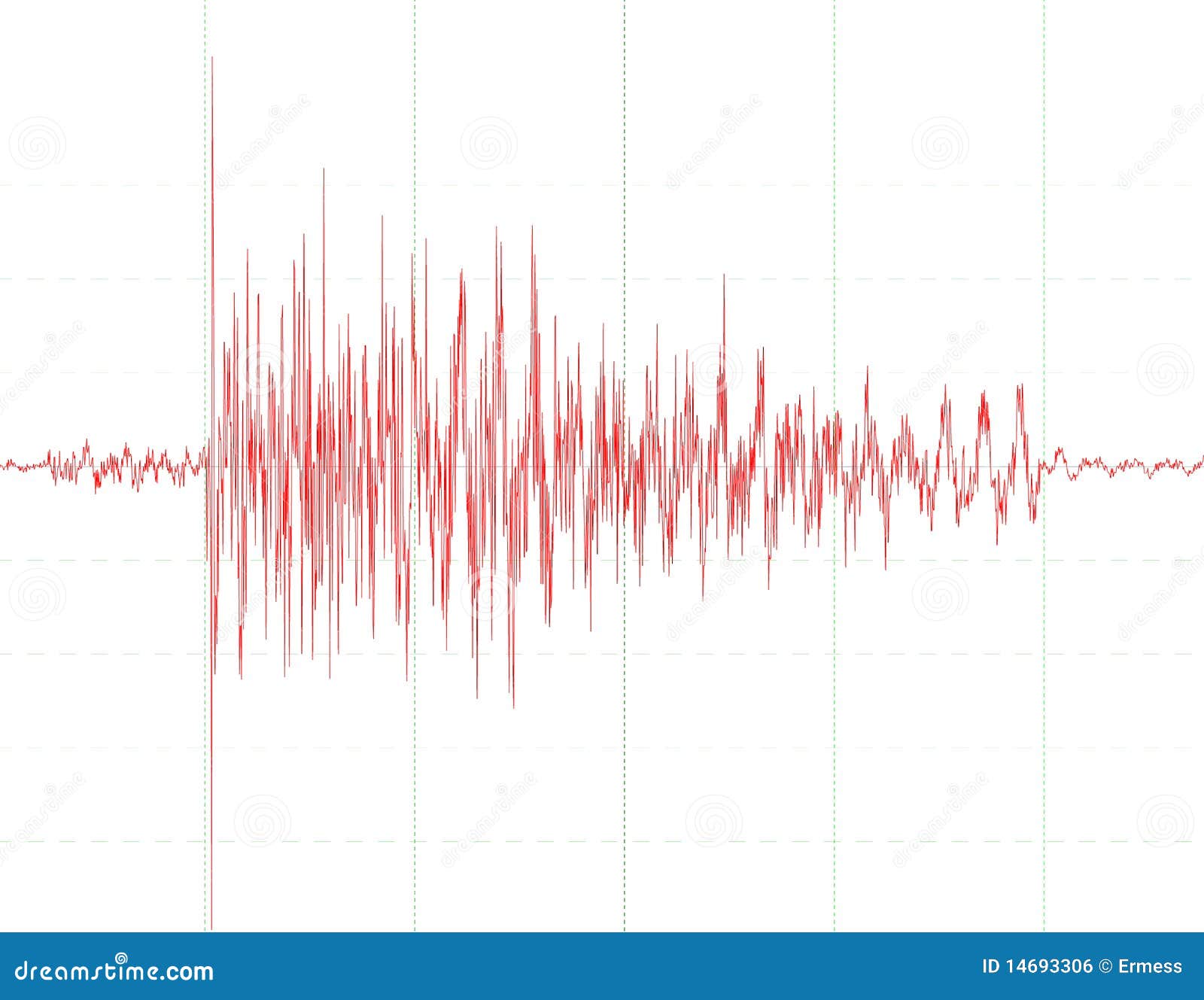 Earthquake wave graph stock vector. Illustration of space - 14693306