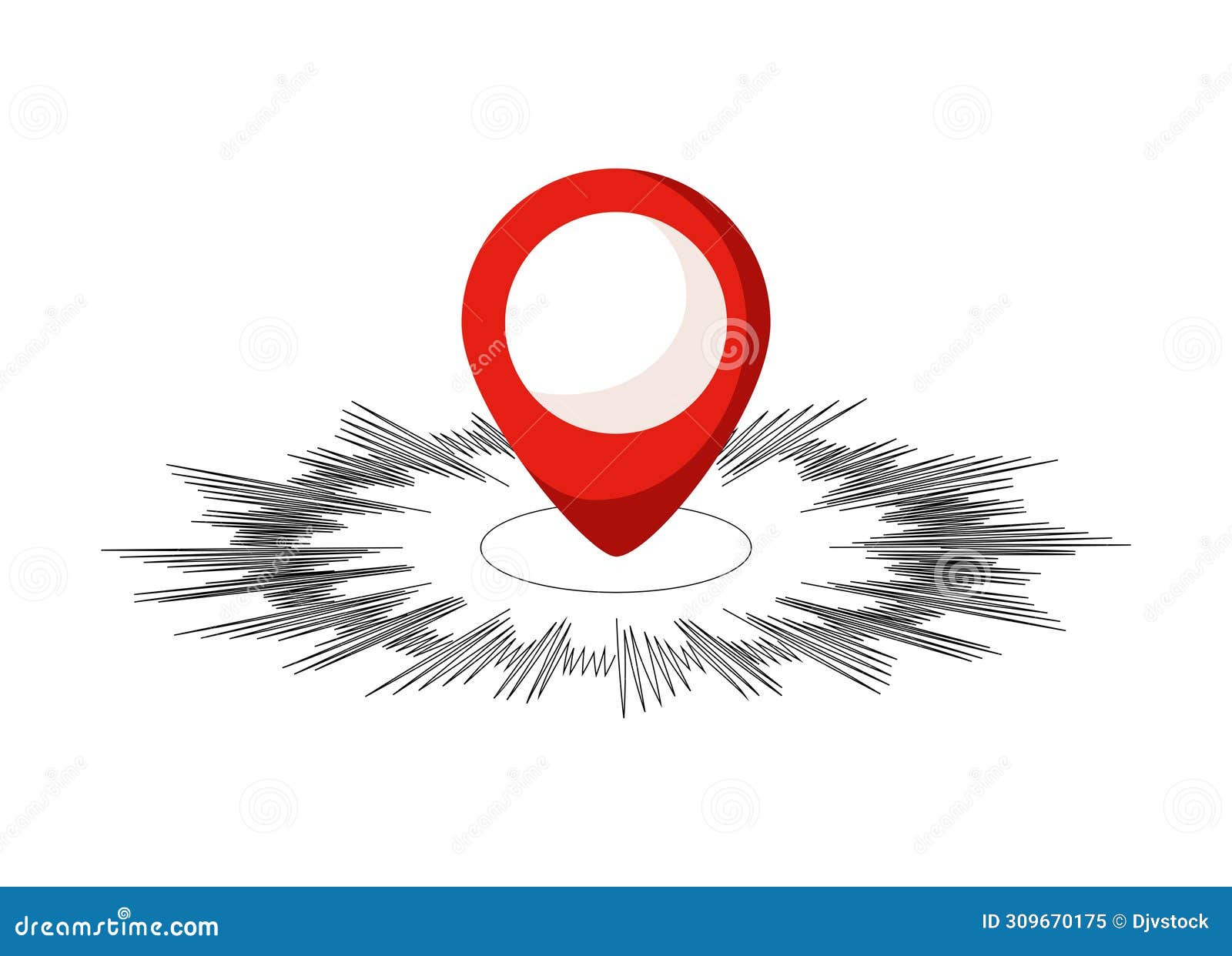 Earthquaker Location Epicenter Stock Vector - Illustration of epicenter ...