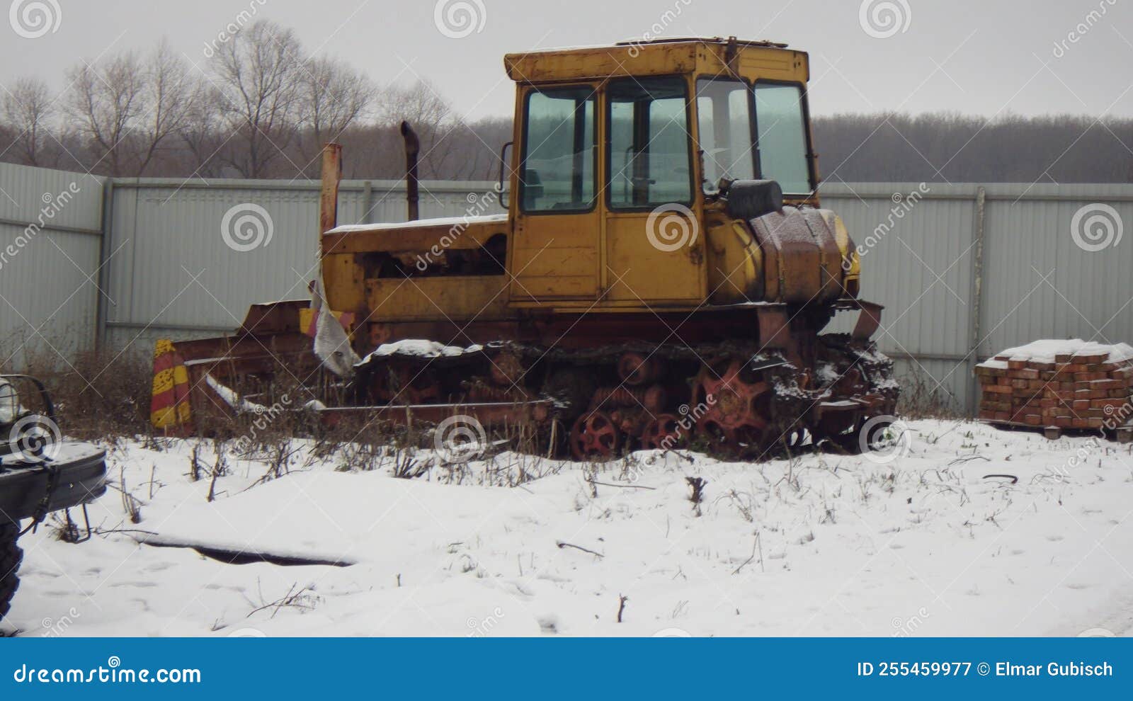 Earthworks with Excavator on Construction Site Stock Image - Image of ...
