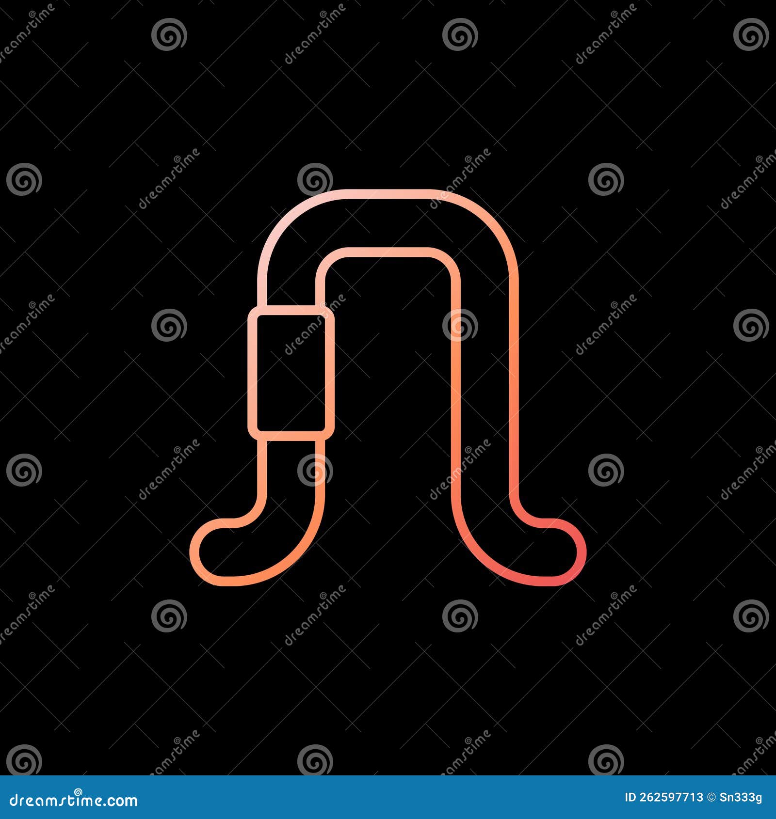 Earthworm Vector Outline Concept Colorful Icon. Worm Linear Symbol ... Earthworm Vector Outline Concept Colorful Icon. Worm Linear Symbol ...