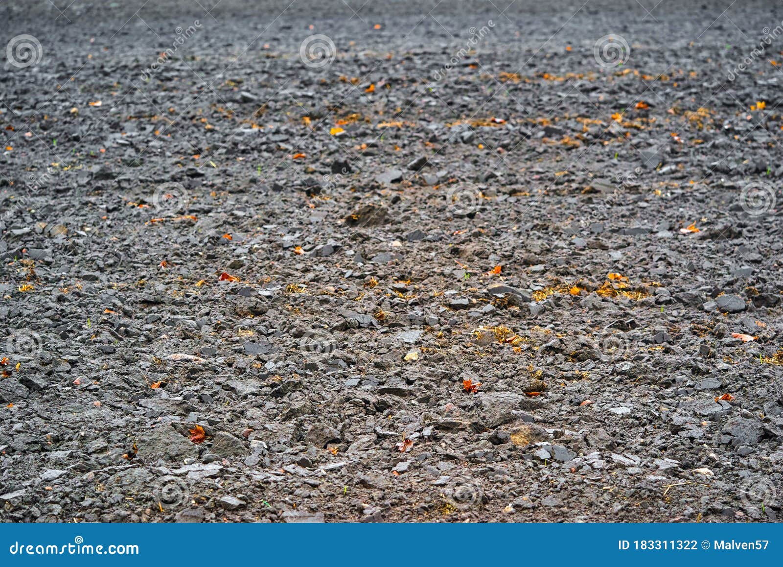 Earthy Texture of Arable Land for the Background Stock Photo - Image of ...