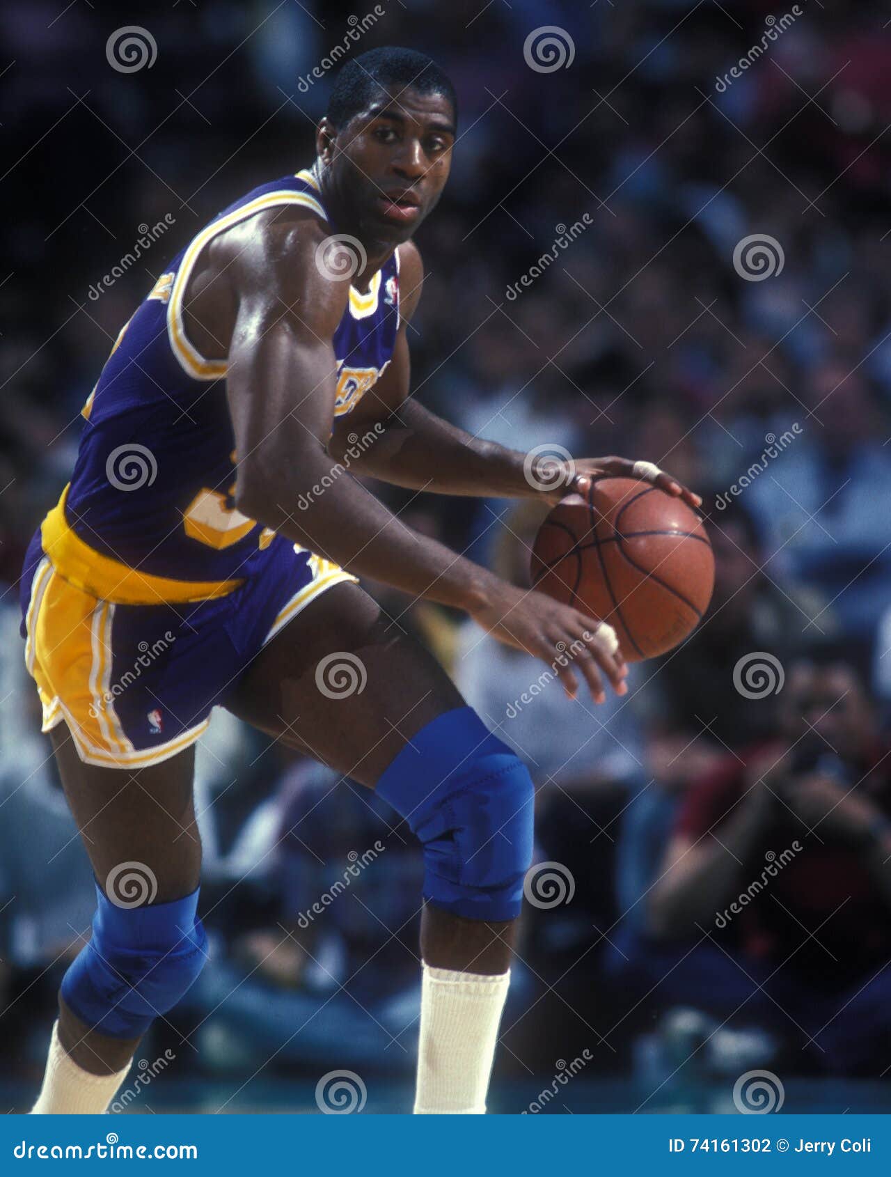 Earvin Magic Johnson fotografia editoriale. Immagine di colore - 74161302