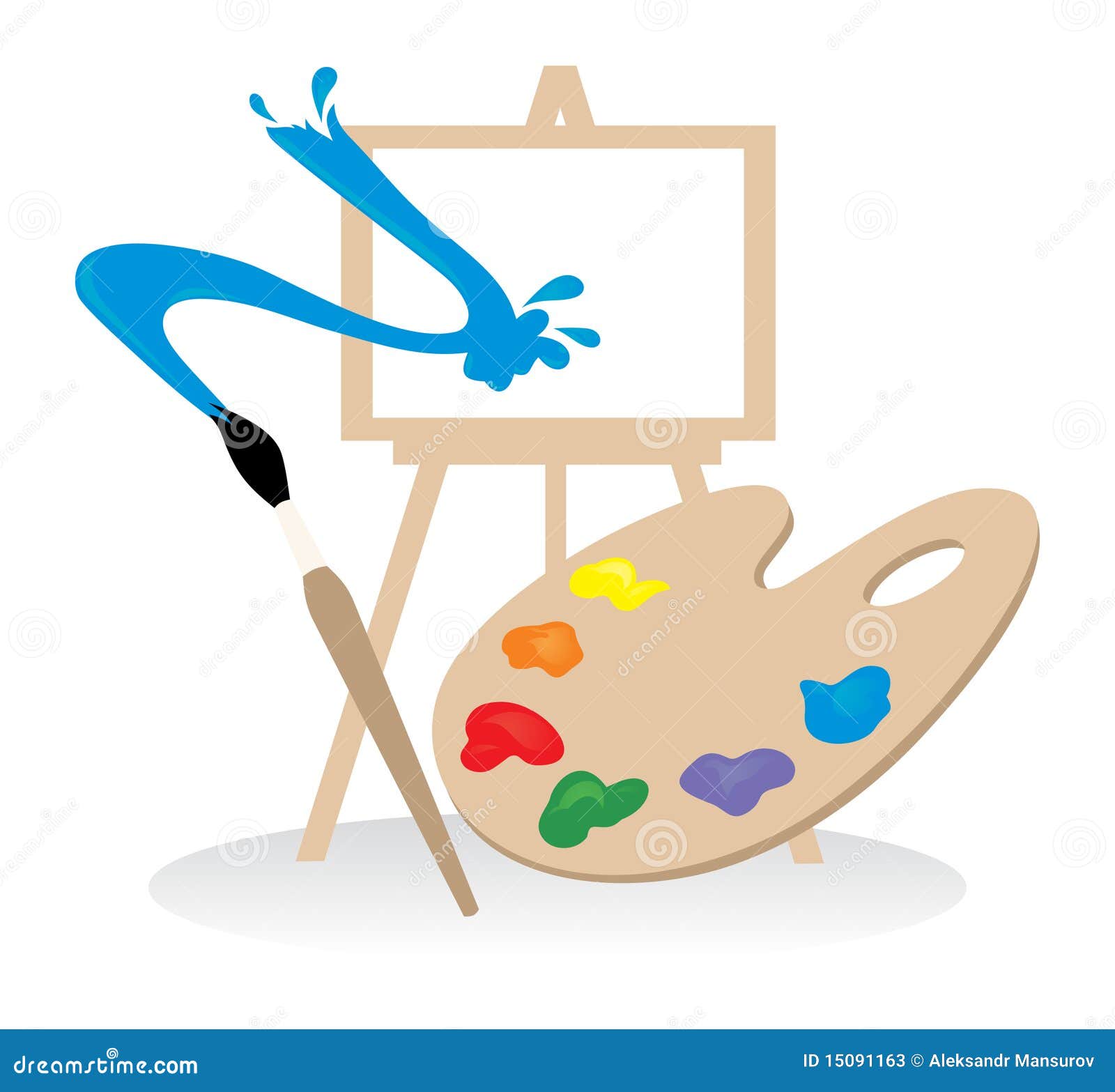 Easel Cartoons, Illustrations & Vector Stock Images - 35996 Pictures to ...