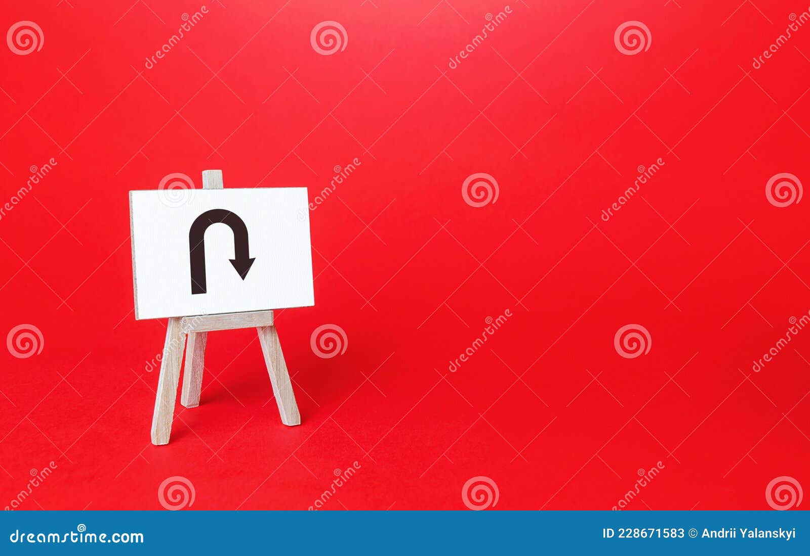 Retreat Arrow Sign On Beach Royalty-Free Stock Photography ...