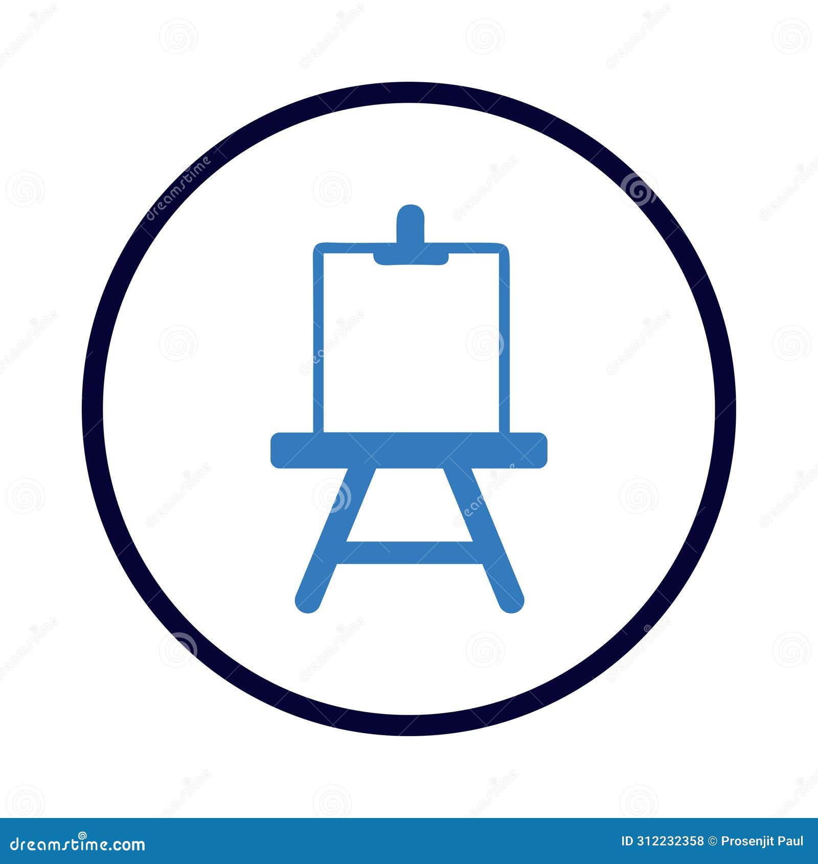 Easel, Board, Paint Board, Paint, Drawing, Drawings, Easel Icon Stock ...