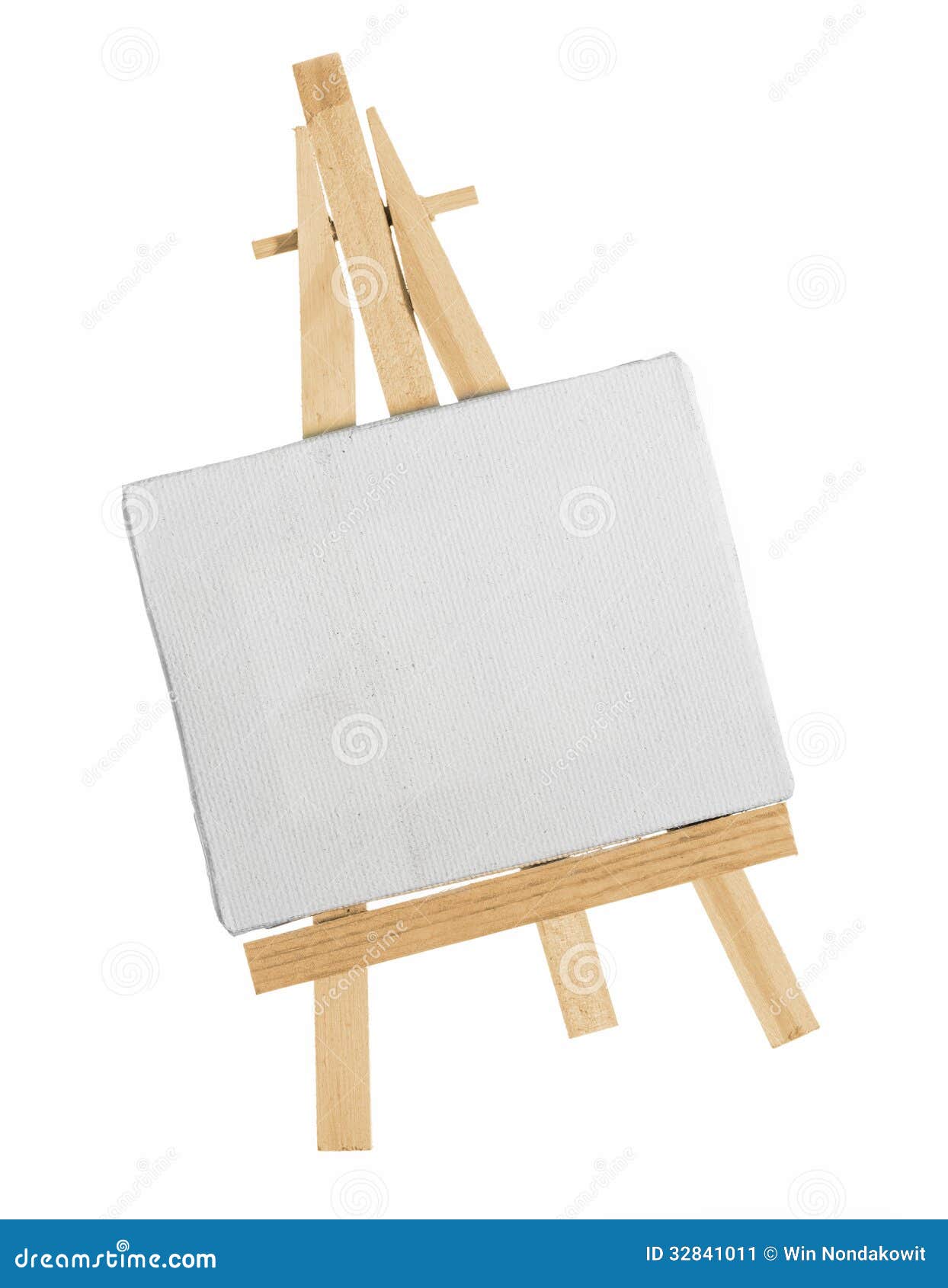 Easel And Canvas Stock Image Image Of Creative Design 32841011