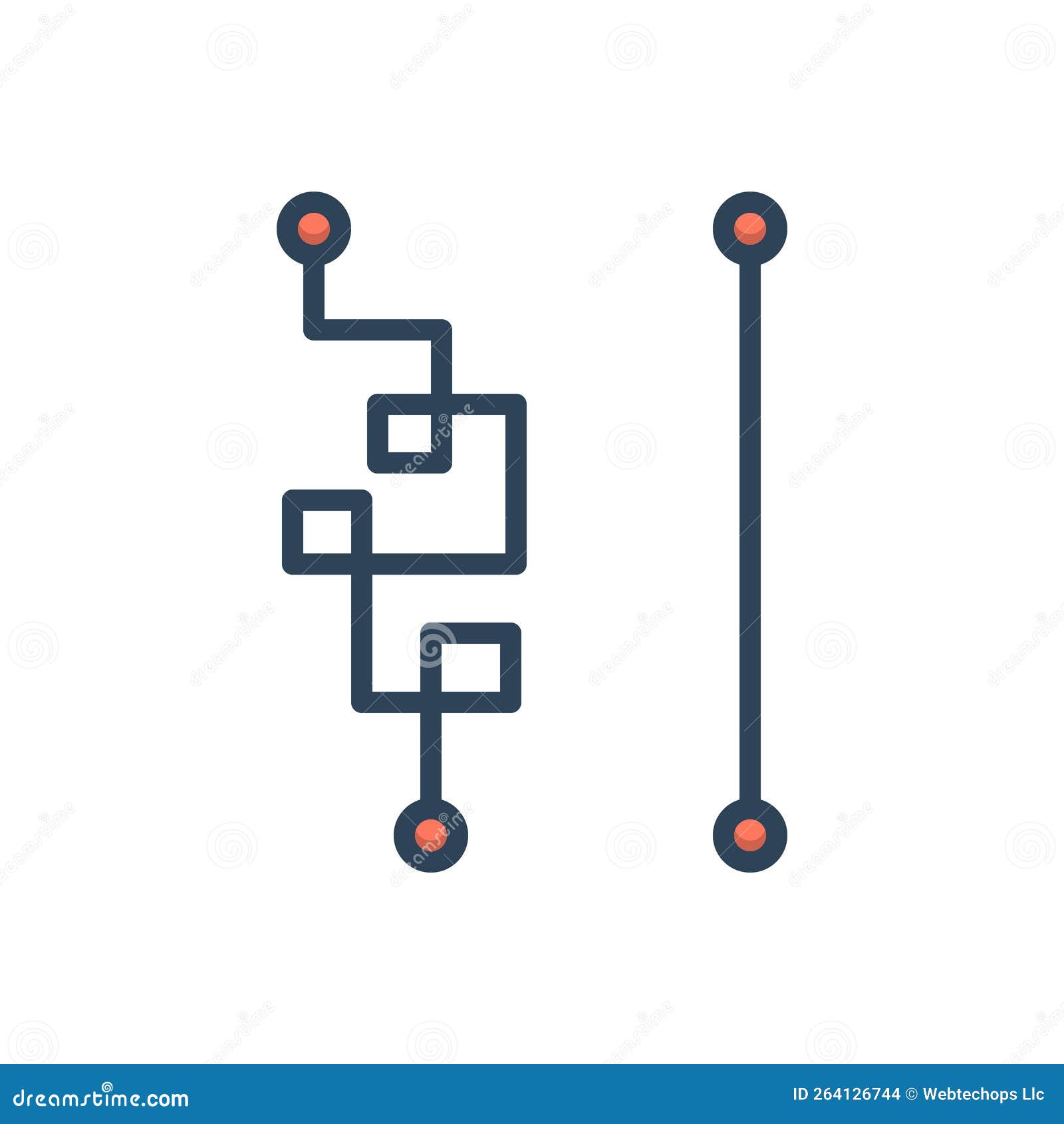 Color Illustration Icon for Easier, Simplify and Easy Stock Vector ...