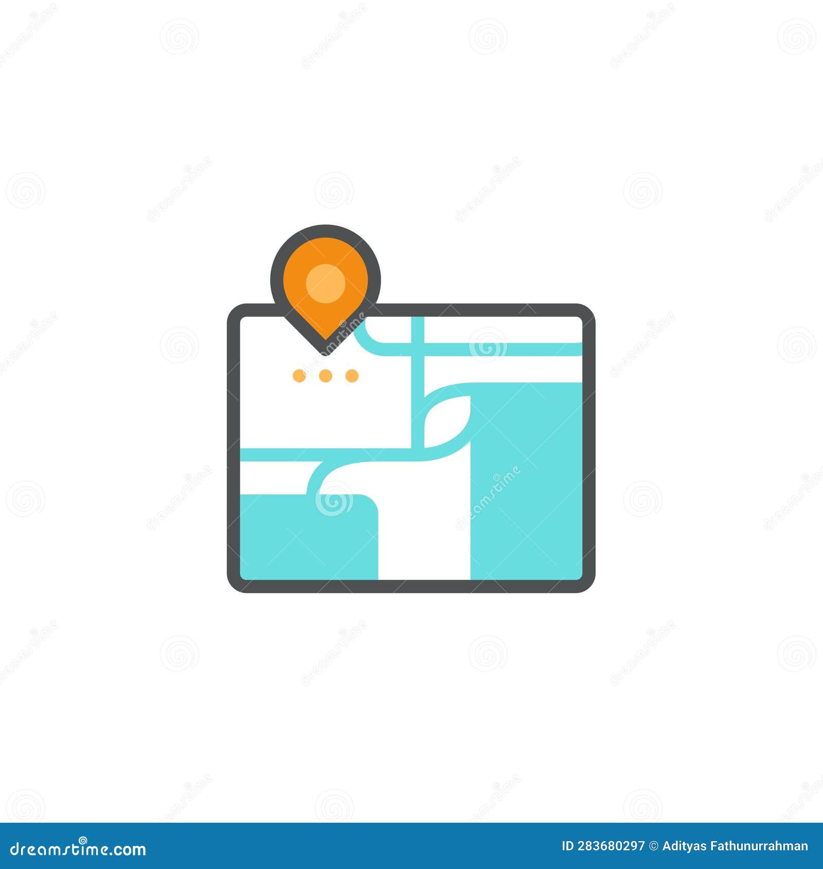 Locating Addresses with Precision on a Location Map Stock Vector ...