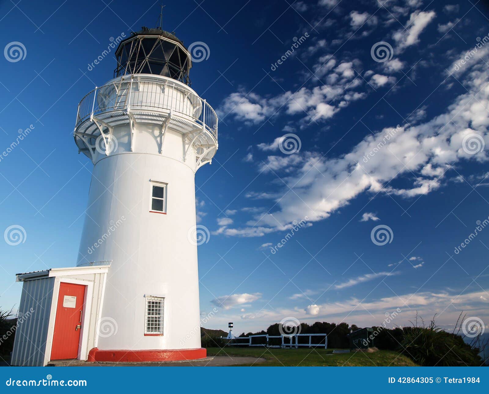 East Cape Lighthouse New Zealand Royalty-Free Stock Photography ...