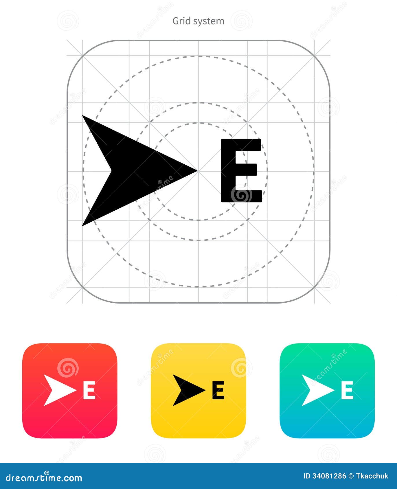 A New Direction Compass Change Course Lead To Success Stock Image ...