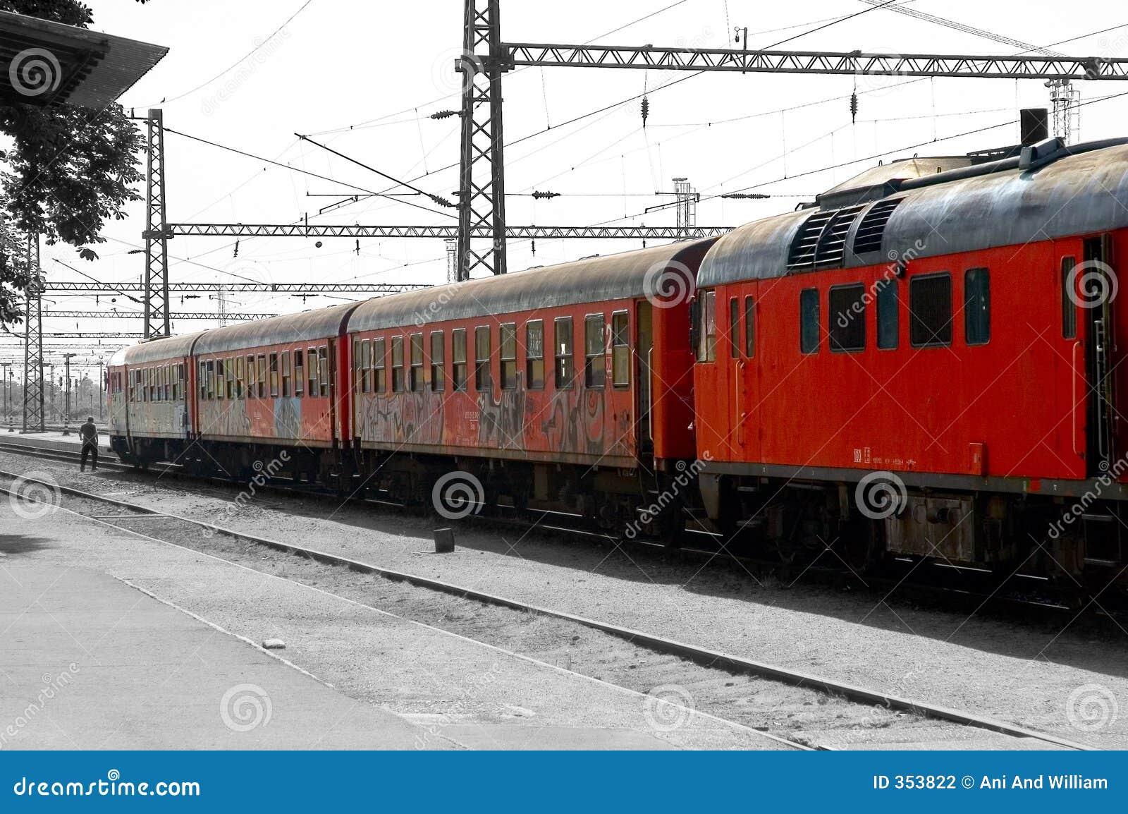 East europe train stock photo. Image of train, railroad - 353822