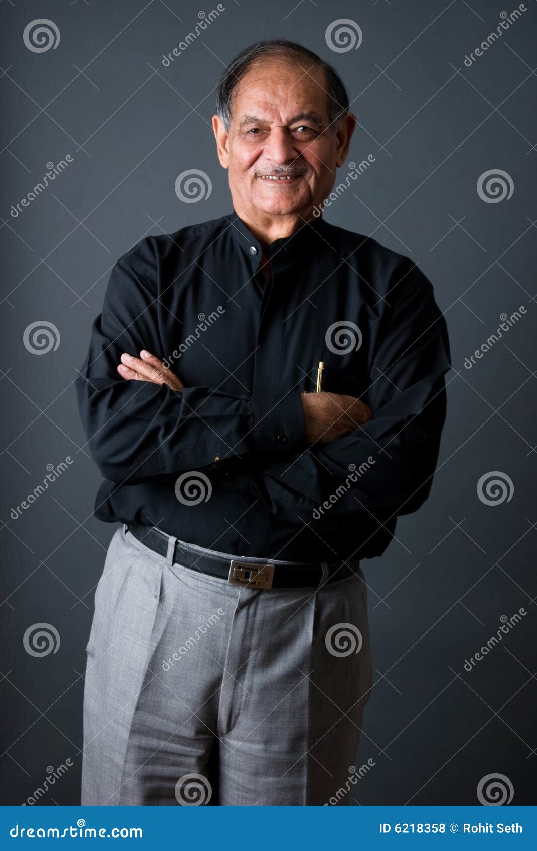 East Indian Man stock photo. Image of happy, east, seniors - 6218358