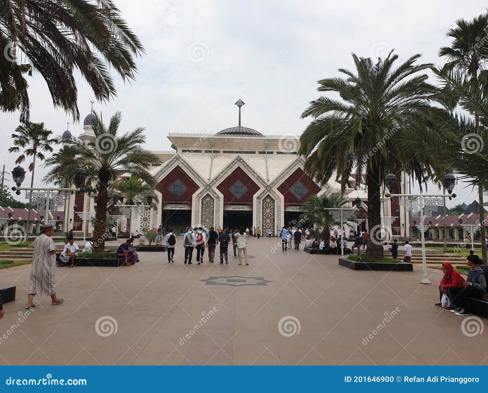 East Jakarta - Attin Mosque Editorial Image - Image of attin, masjid ...
