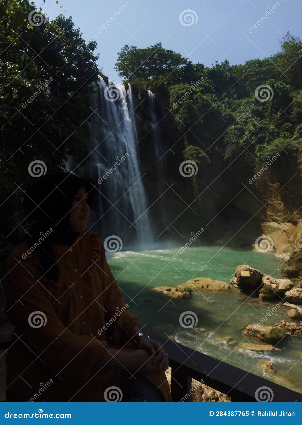 East Java waterfall tuban stock image. Image of jawa - 284387765