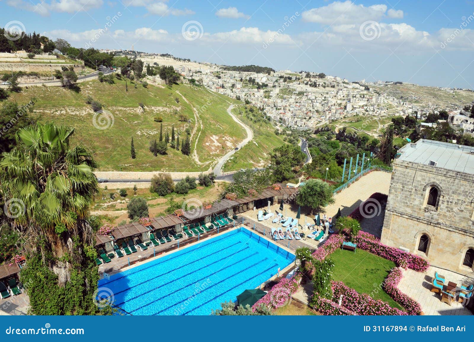 East Jerusalem stock photo. Image of mountains, israel - 31167894
