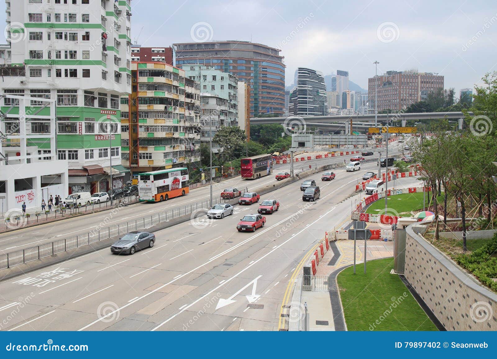 East Kowloon Corridor at Hung Hom Editorial Photography - Image of ...