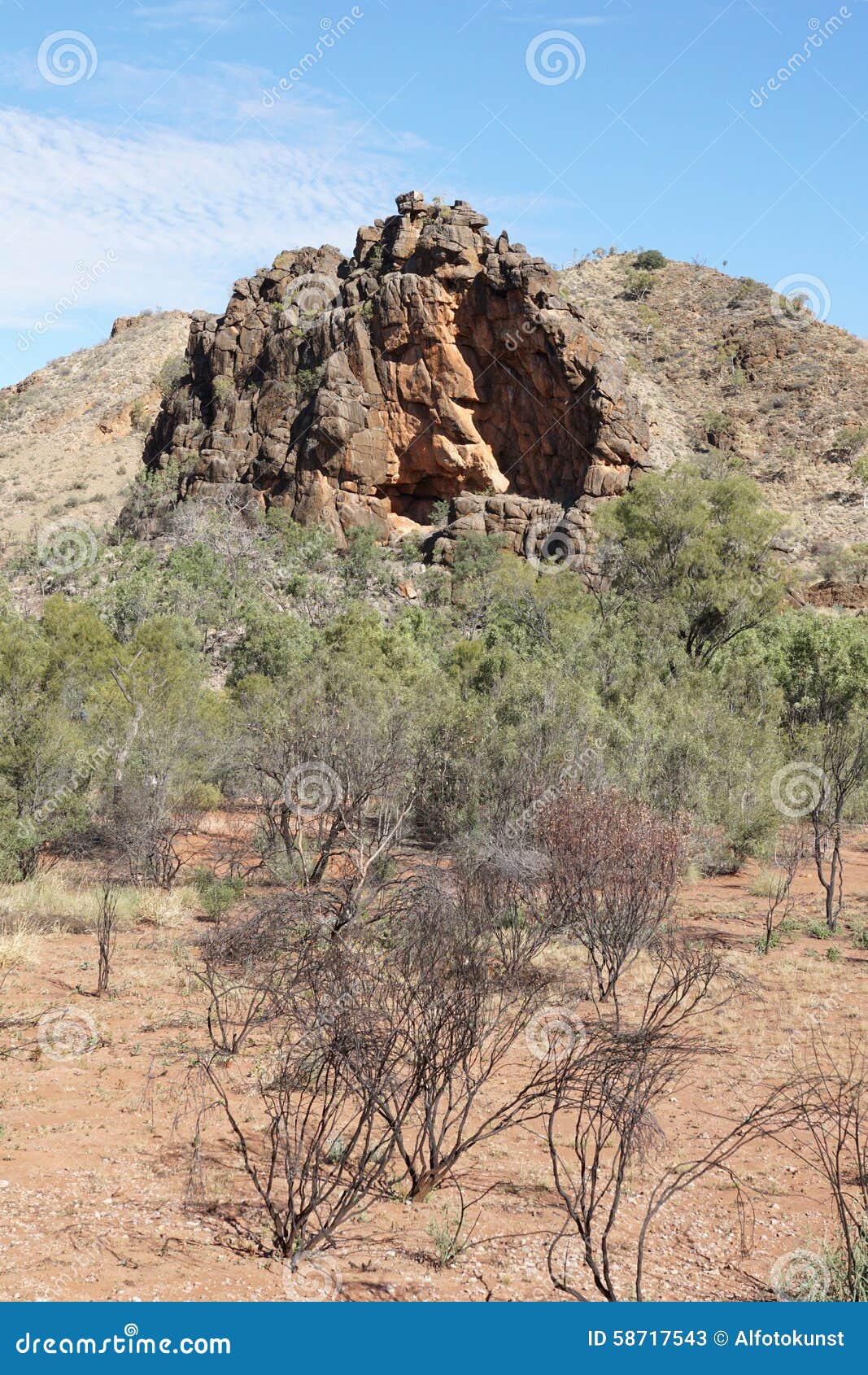 East MacDonnell Ranges, Australia Stock Image - Image of outback ...