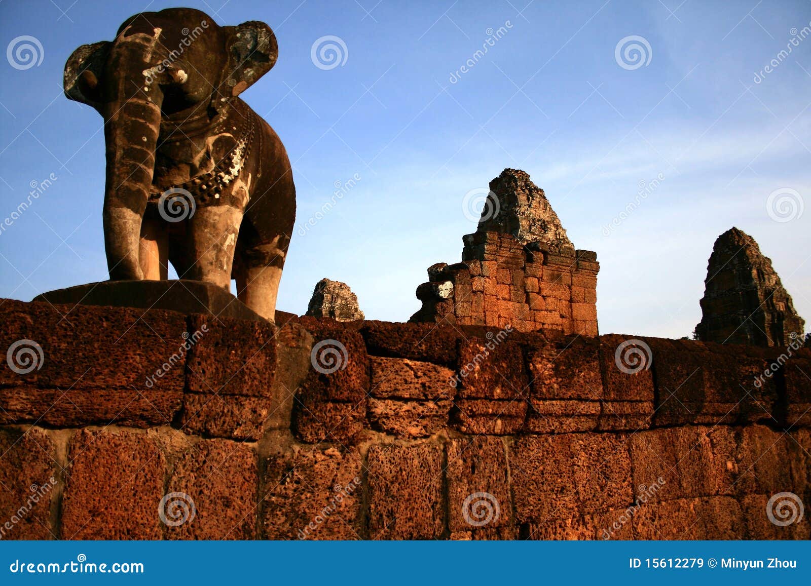 East Mebon,Angkor stock image. Image of hindu, cambodia - 15612279