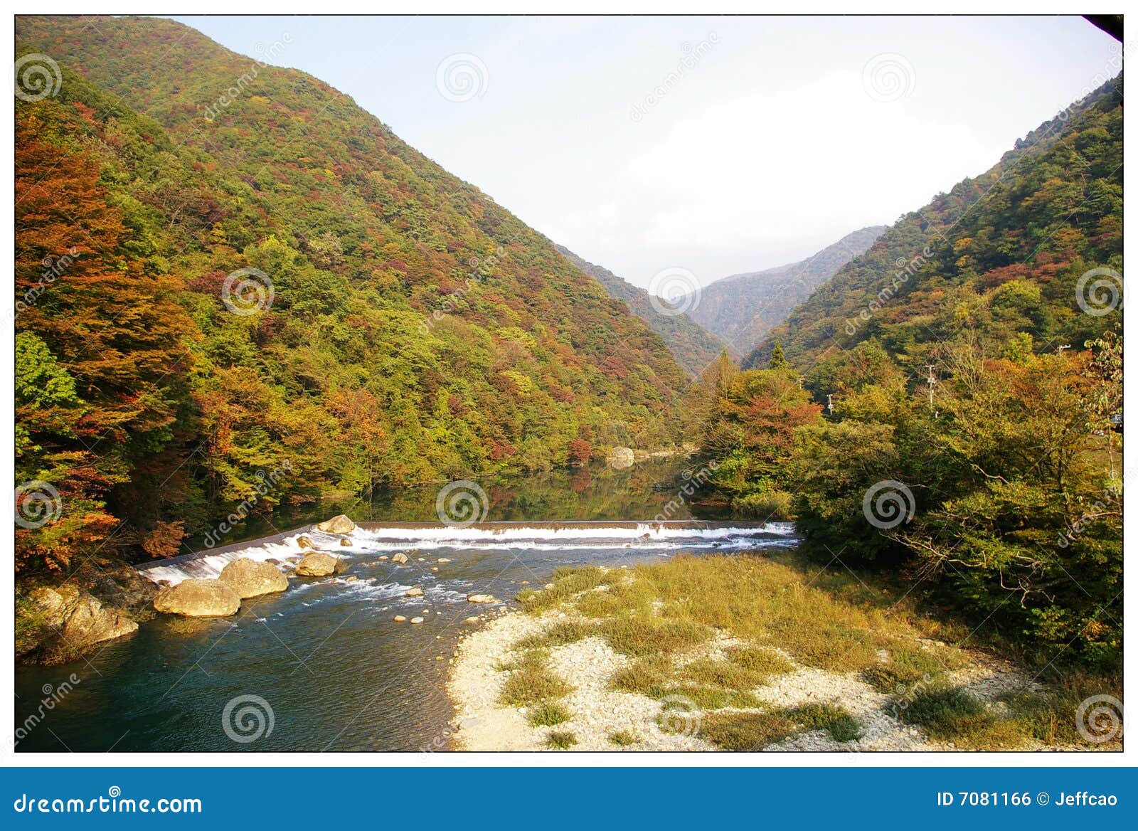 East North Japan Mountain and Rivers Stock Photo - Image of japan ...